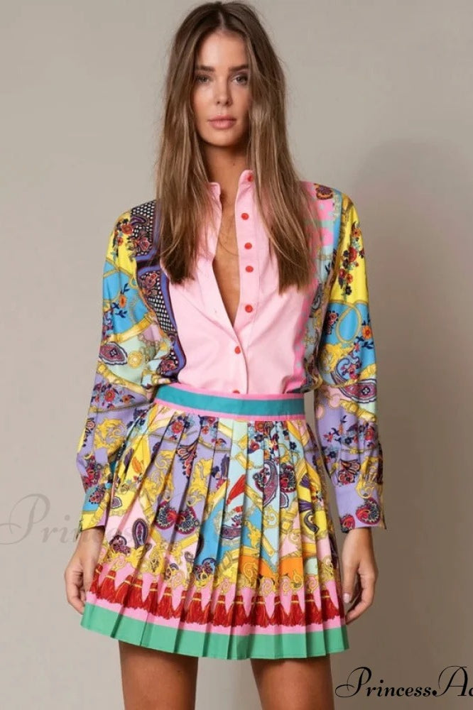 KERRY SHIRT AND SKIRT SET – PrincessAce