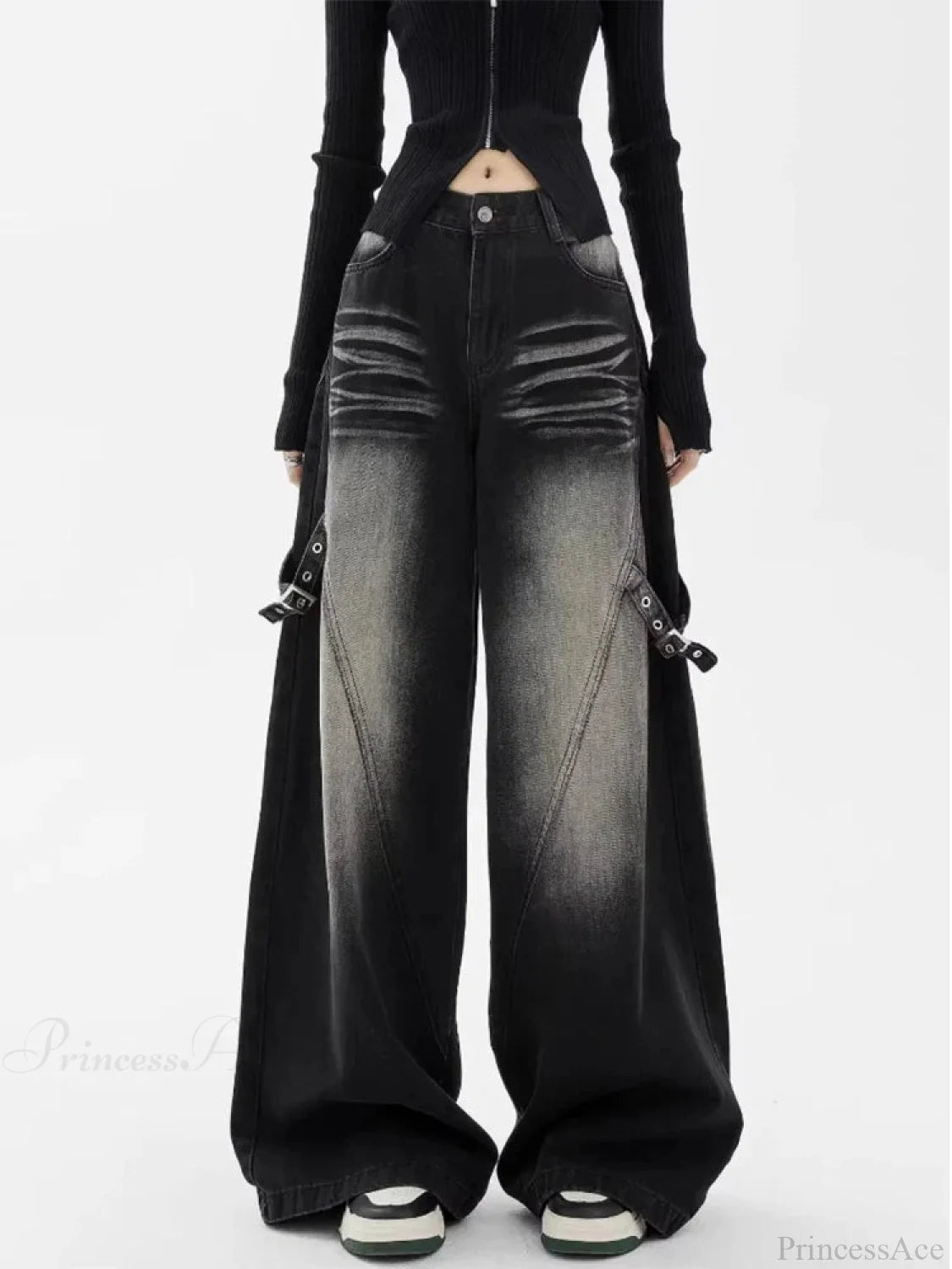 Dark Medieval 2000s Direct Denim Pant – PrincessAce