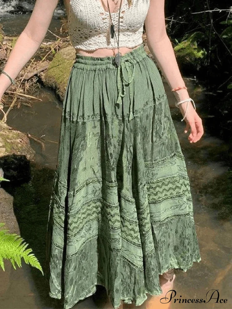 Fairy Tiered Graceful Maxi Skirt – PrincessAce