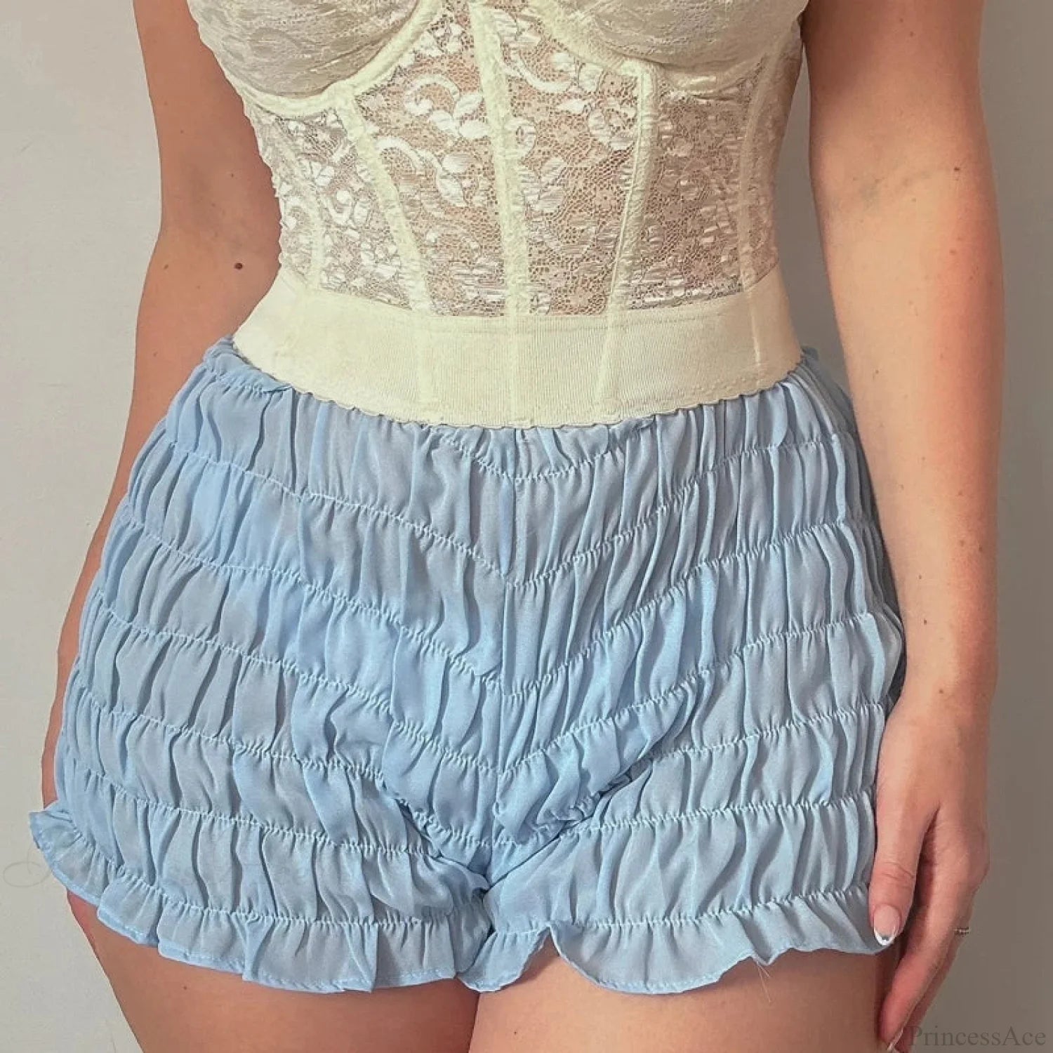 Ruched Wrap Bodycon Micro Short – PrincessAce